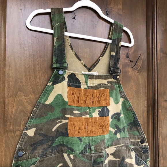 Vintage | Pants | 8s Ranger Camouflage Overalls | Poshmark